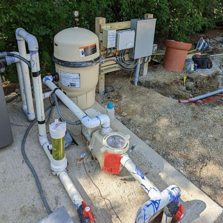 Pool - Hot Tub - Hardscape - Connected Electrical - Local & Licensed ...